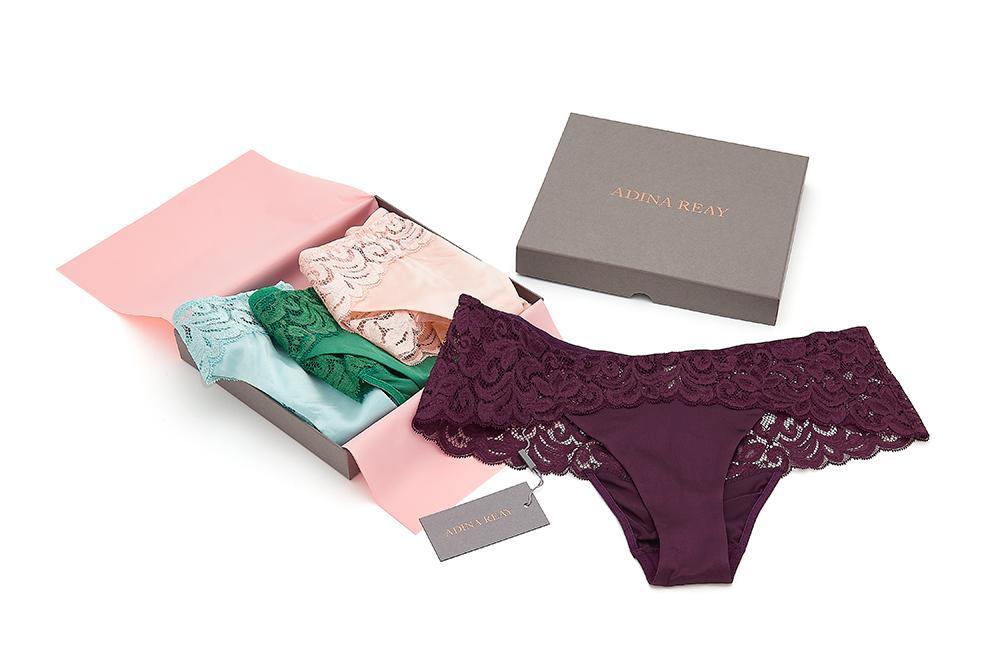 Pack of 4 Pru Ballet Pink Shorts | UK Bras 30DD to 36G | Adina Reay